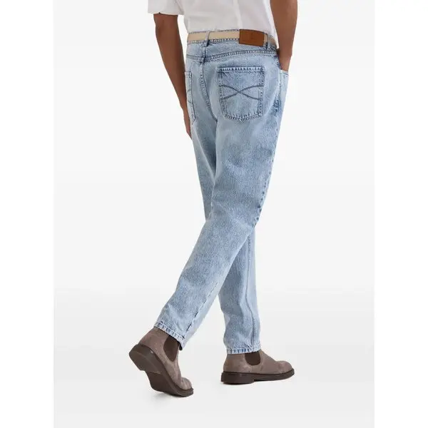 Brunello Cucinelli Straight Leg Jeans