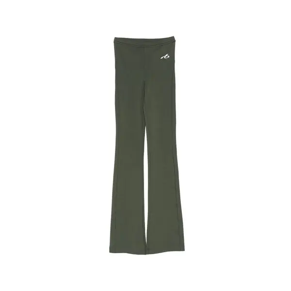 Balenciaga Dark Stretch Trousers - Green