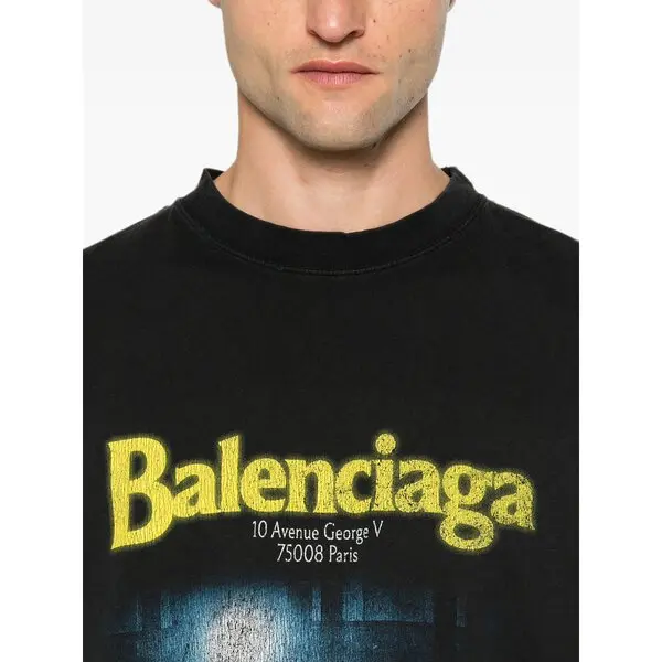 Balenciaga Grey T-shirts & Vests T-shirts