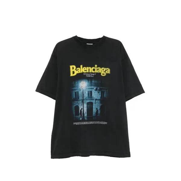 Balenciaga Grey T-shirts & Vests T-shirts - Gray