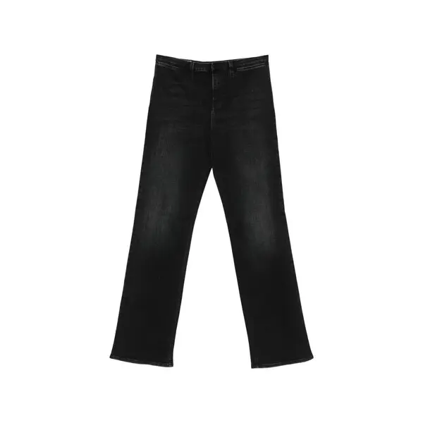Gucci Denim Wide-leg Jeans - Black