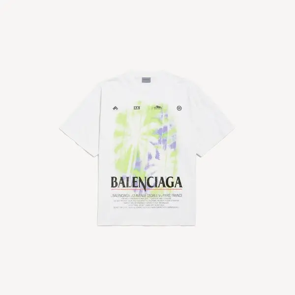 Balenciaga The Window Medium Fit T-shirt - White