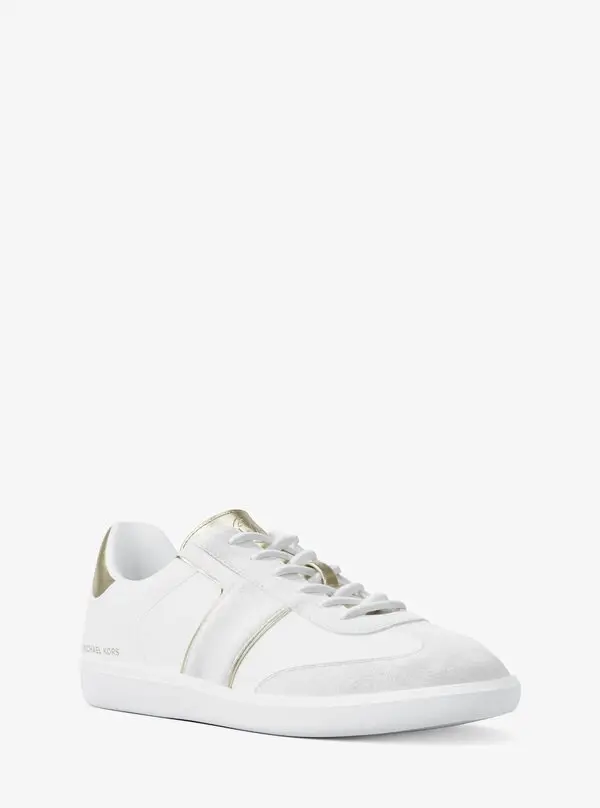 Michael Kors Jovie Leather Sneakers - White