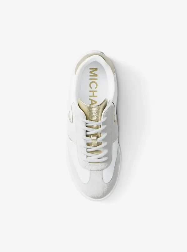 Michael Kors Jovie Leather Sneakers - White