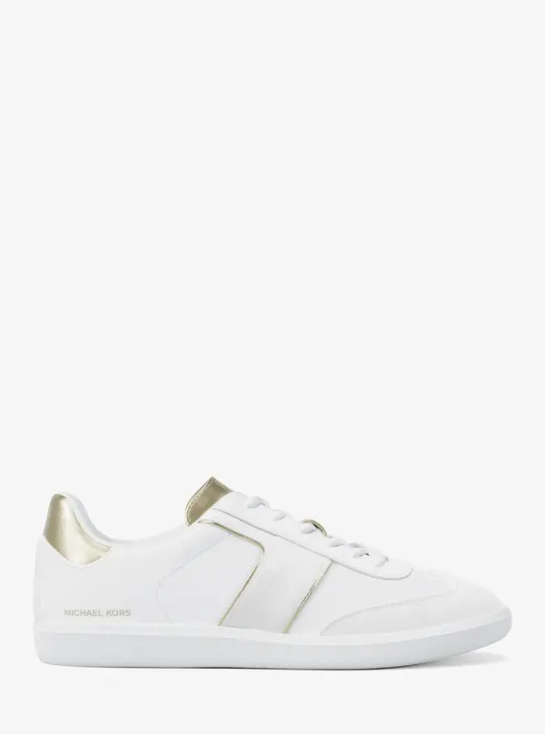 Michael Kors Jovie Leather Sneakers - White