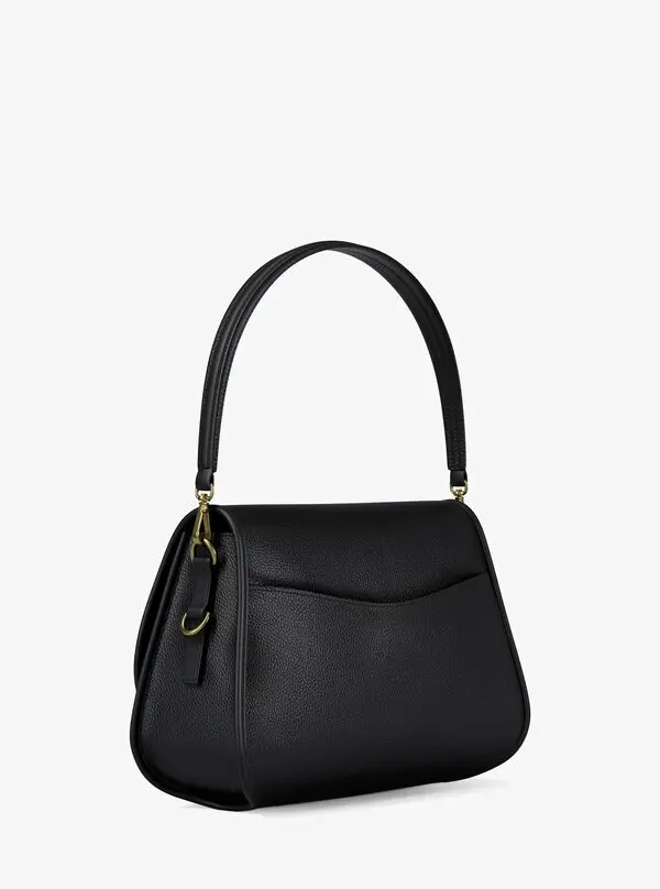 Michael Kors Holmes Medium Convertible Messenger Bag - Black