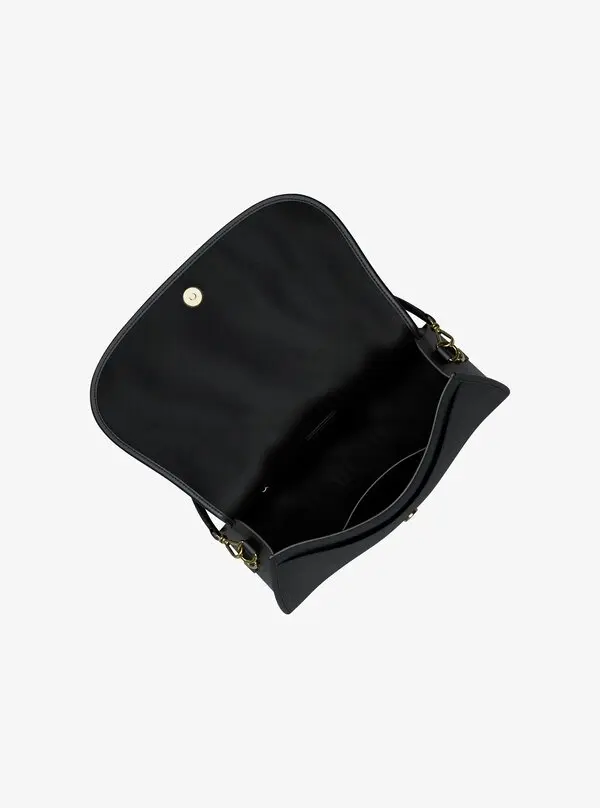 Michael Kors Holmes Medium Convertible Messenger Bag - Black