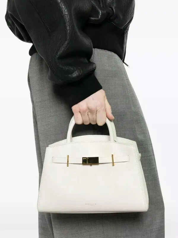 DEMELLIER Small Hudson Tote Bag - Neutrals