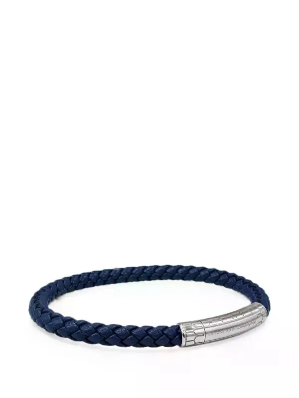 Tateossian Lamborghini Braided Leather Bracelet