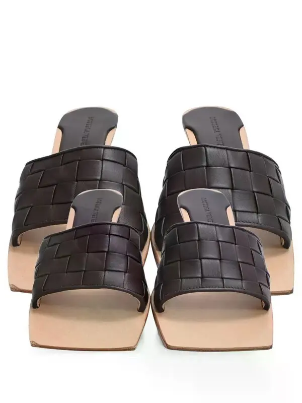 Bottega Veneta Intrecciato Slide Sandals