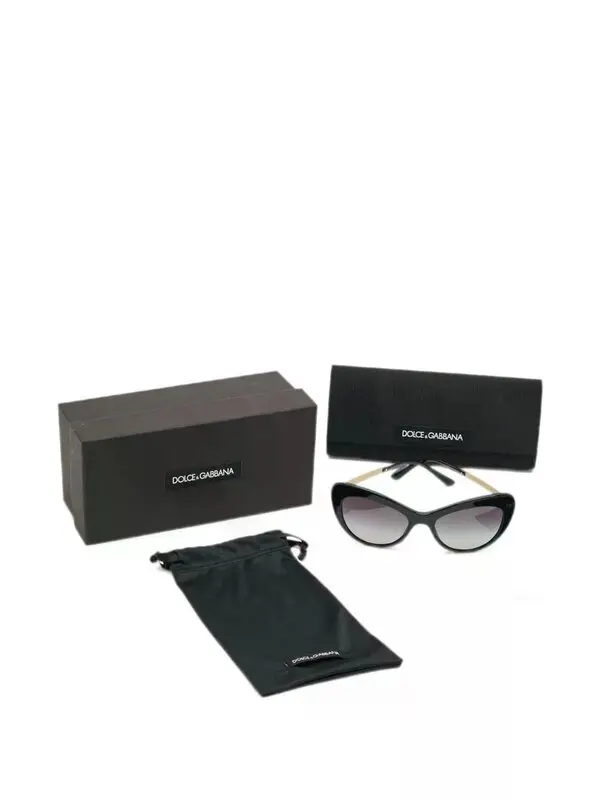 Dolce & Gabbana Crystal-embellished Cat-eye Sunglasses