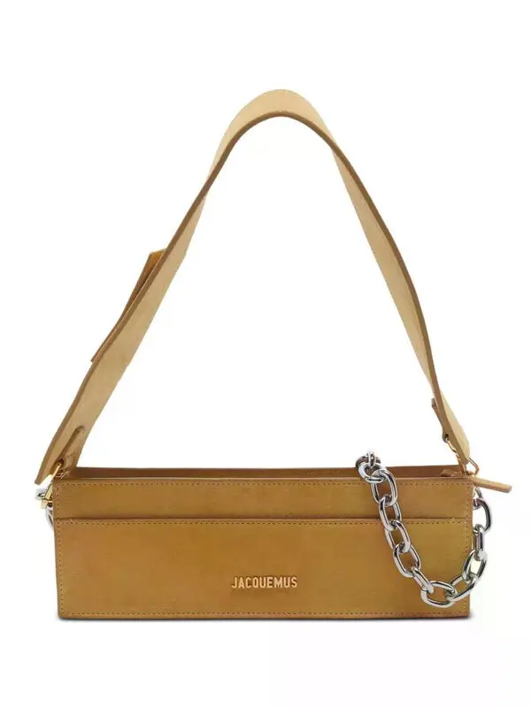 Jacquemus Le Ciuciu Suede Shoulder Bag - Neutrals