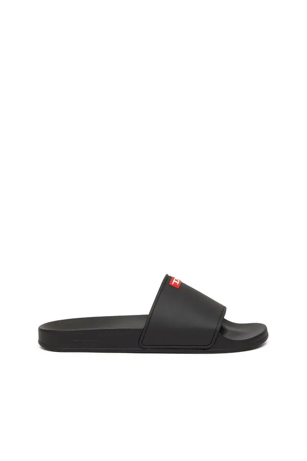 DIESEL® Rubber Pool Slides With D Logo