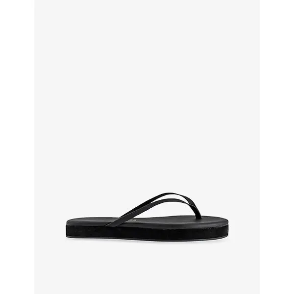 Tkees Lily Platform Leather Flip-flops
