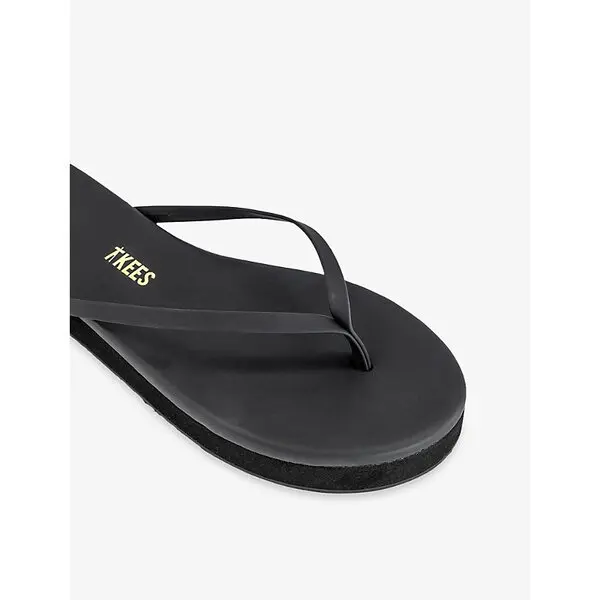 Tkees Lily Platform Leather Flip-flops