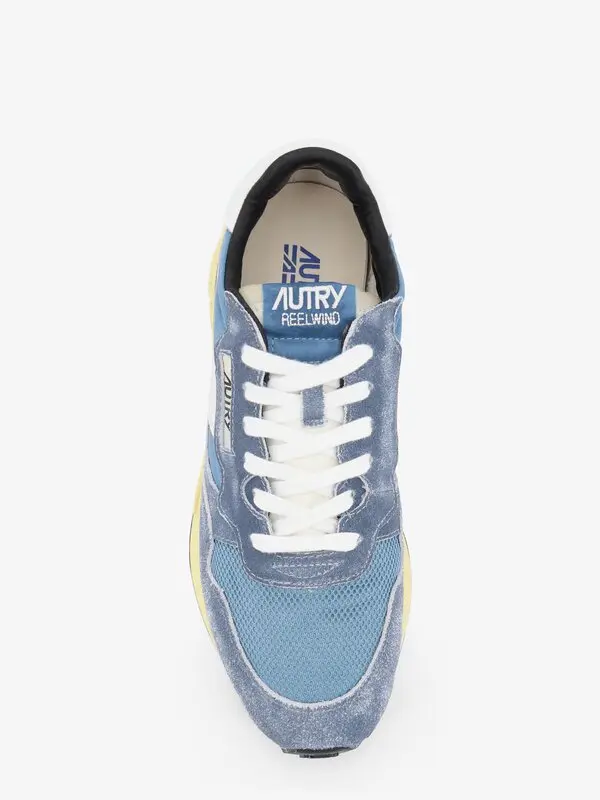 AUTRY Reelwind Low Mesh And Suede Sneakers