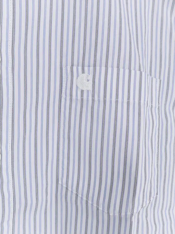Carhartt Work In Progress Keene Striped Cotton Shirt