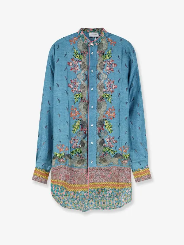 PIERRE-LOUIS MASCIA Silk Shirt - Multicolor