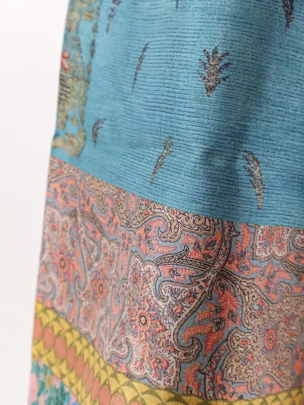 PIERRE-LOUIS MASCIA Silk Bermuda With Floral Print