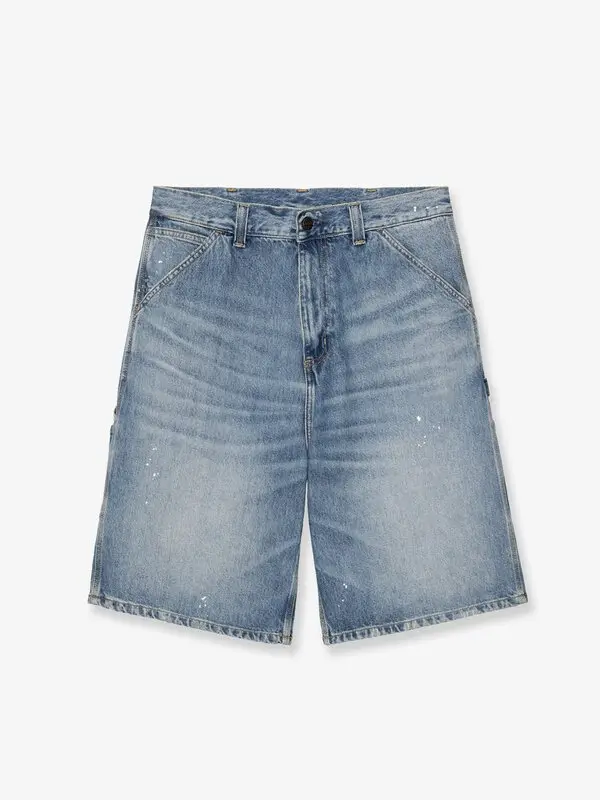 Carhartt Work In Progress Denim Bermuda Shorts - Blue