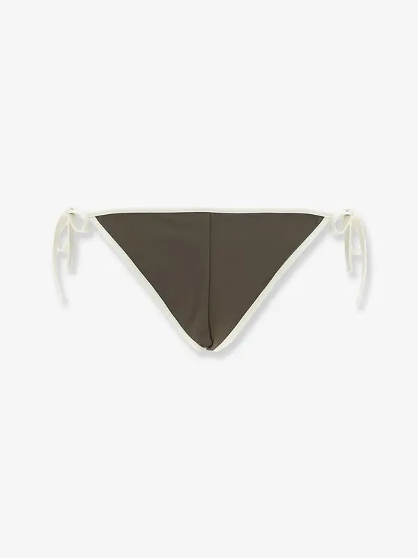 Brunello Cucinelli Nylon Bikini Bottoms With Contrasting Profiles