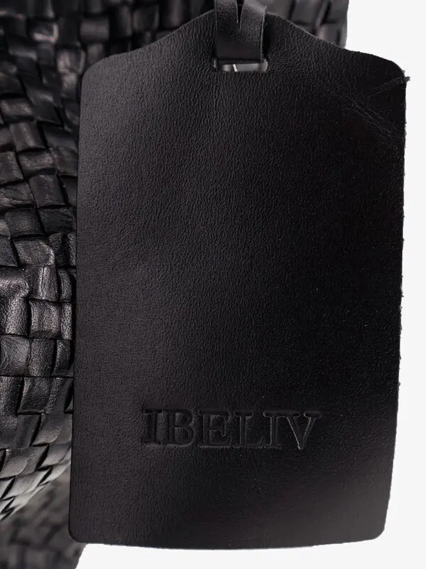 IBELIV Raffia Clip Bag