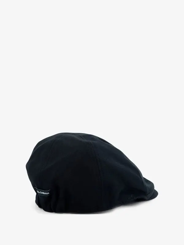 Dolce & Gabbana Linen And Cotton Flat Cap