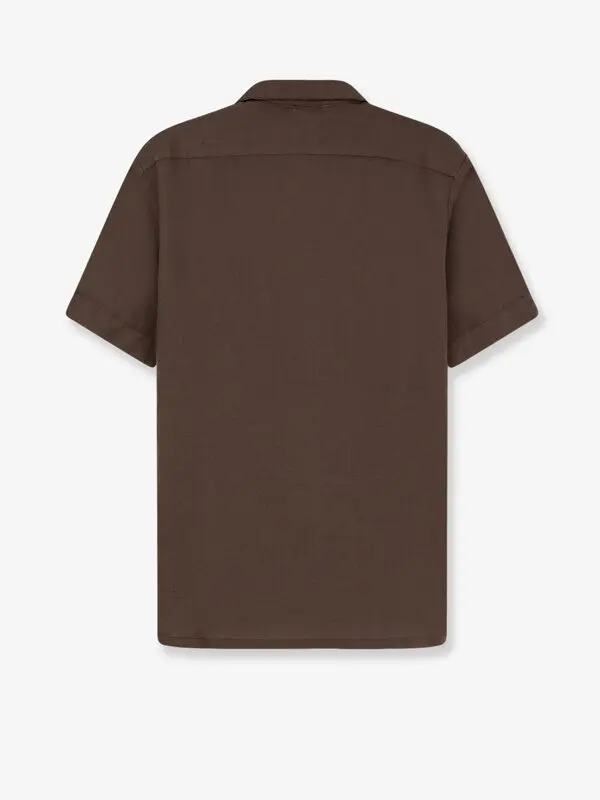 NUGNES 1920 Linen And Cotton Shirt