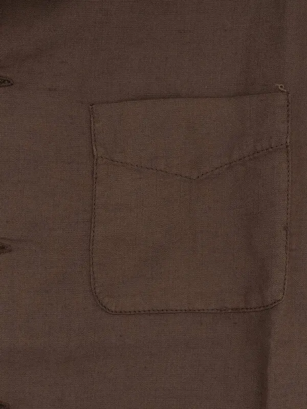 NUGNES 1920 Linen And Cotton Shirt