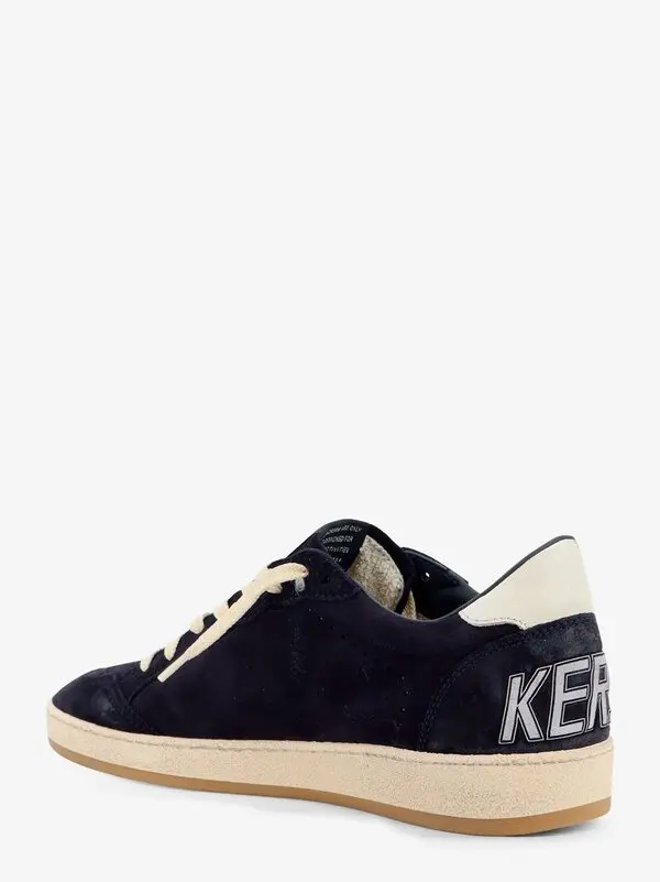 GOLDEN GOOSE Ballstar Suede Sneakers - Black