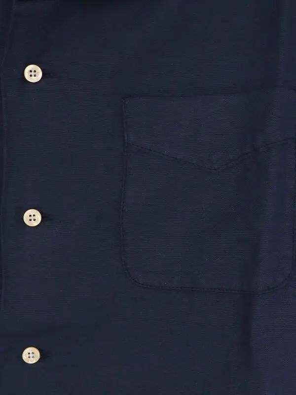 NUGNES 1920 Linen And Cotton Shirt