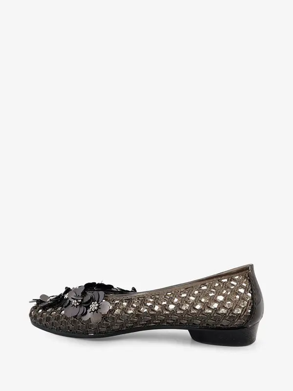 HEAVENLY JELLY Nova Pvc Flats With Floral Detail