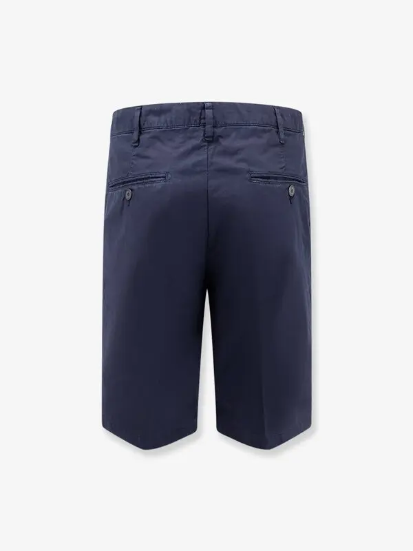 NUGNES 1920 Regular Fit Cotton Bermuda Shorts
