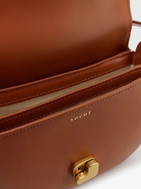 Soeur Bellissima Mini Leather Crossbody Bag