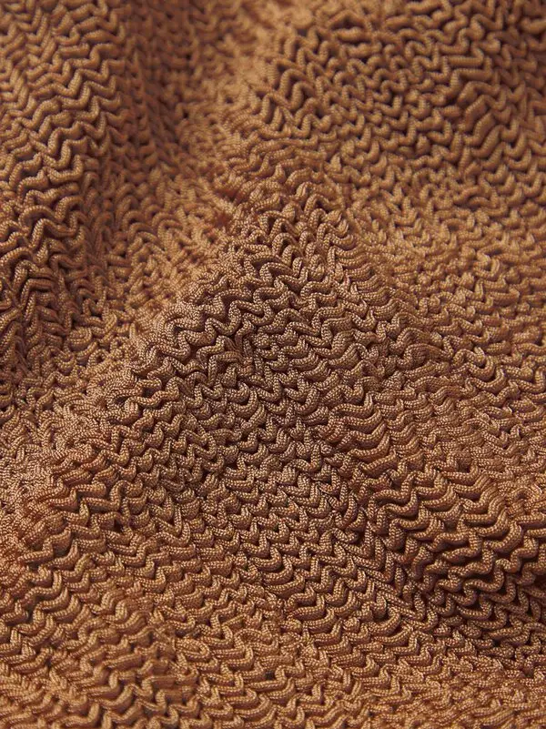 Hunza G Crinkle Fabric One-piece Swimsuit