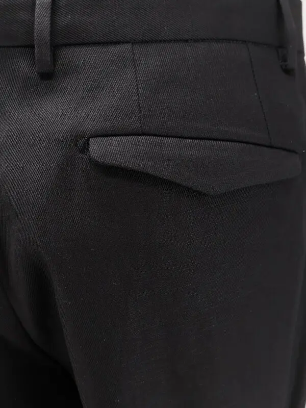 NUGNES 1920 Cava Cotton And Linen Trousers