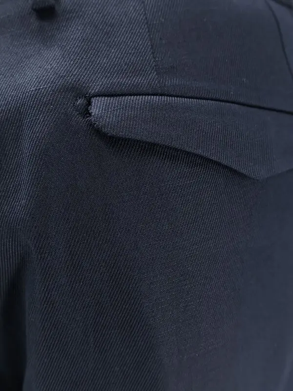 NUGNES 1920 Cava Cotton And Linen Trousers