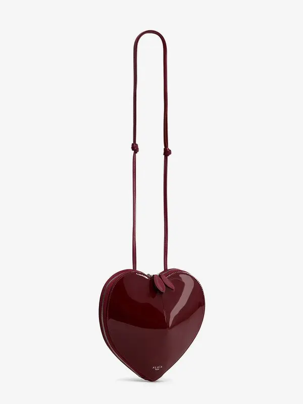 Alaïa Le Coeur Patent Leather Heart Bag