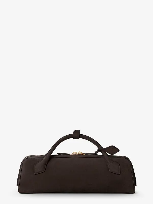 Alaïa Teckel Clutch Suede Handbag