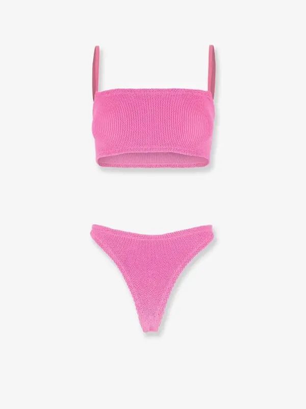 Hunza G The Original Crinkle Bikini - Pink