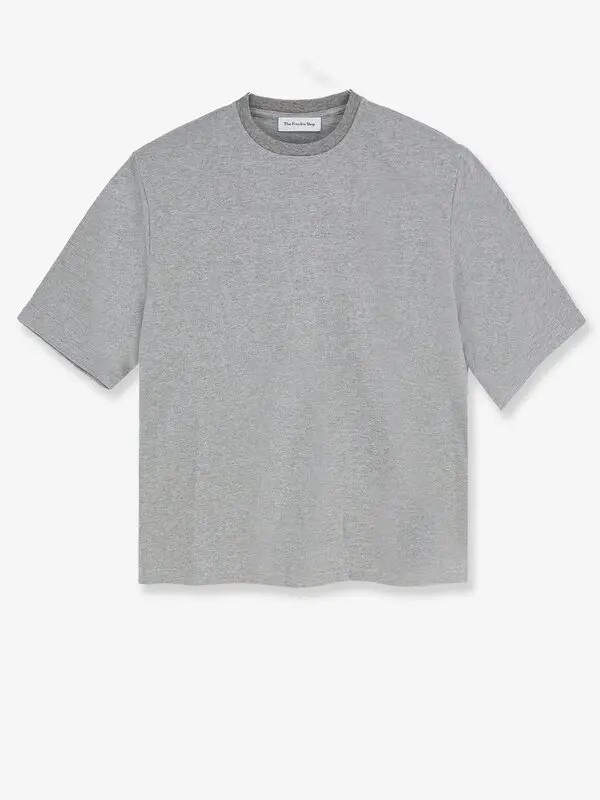 THE FRANKIE SHOP Hugo Ribbed Cotton Blend Tshirt