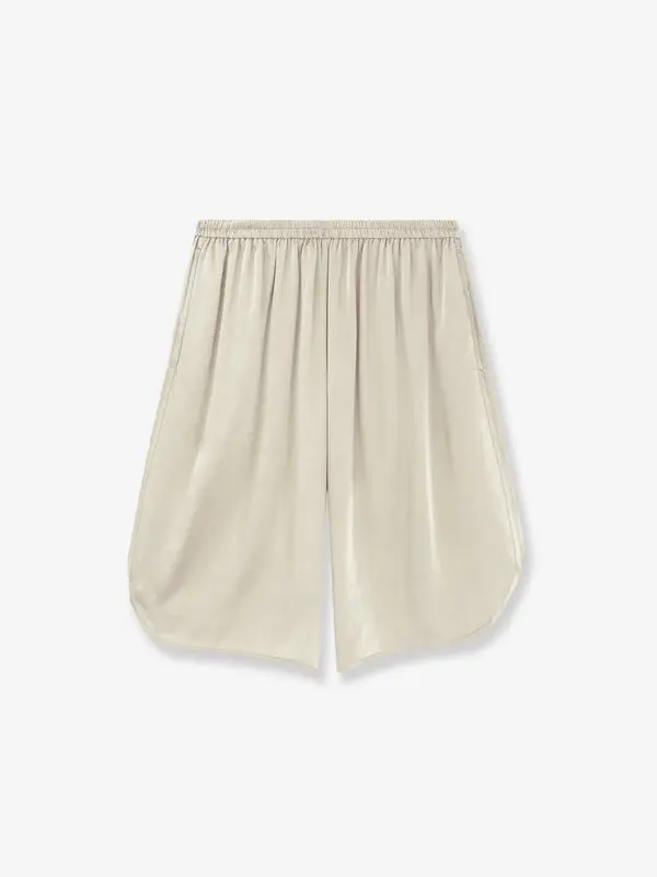 THE FRANKIE SHOP Nelis Satin Bermuda Shorts