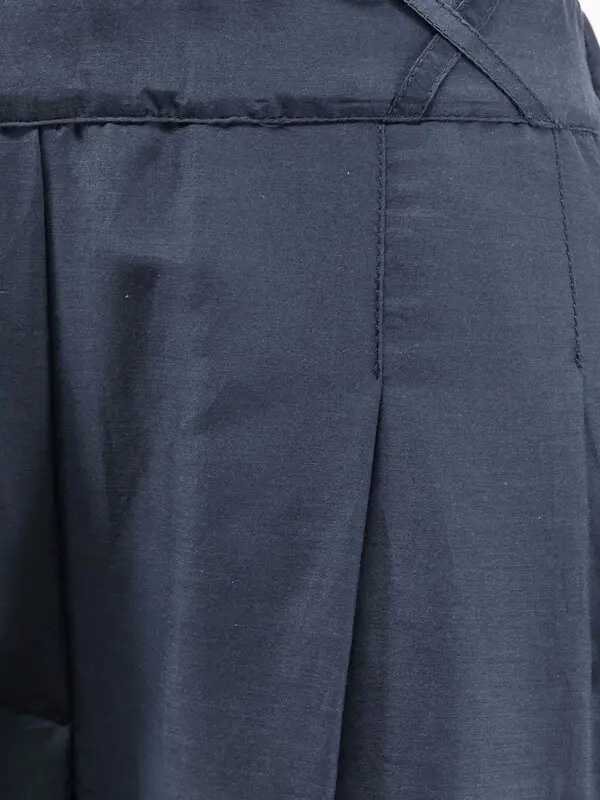 SEMICOUTURE Cotton And Silk Trousers