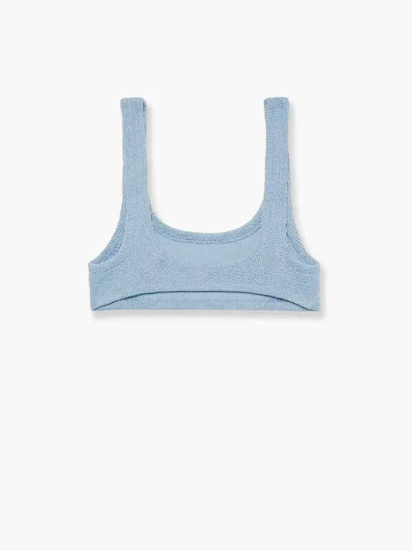 MC2 SAINT BARTH Naima Bikini Top - Blue