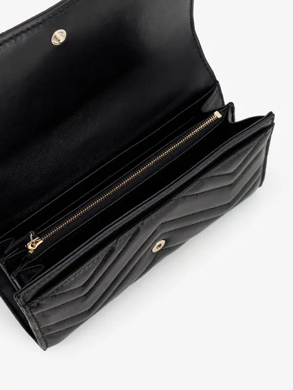 Gucci Gg Continental Leather Wallet