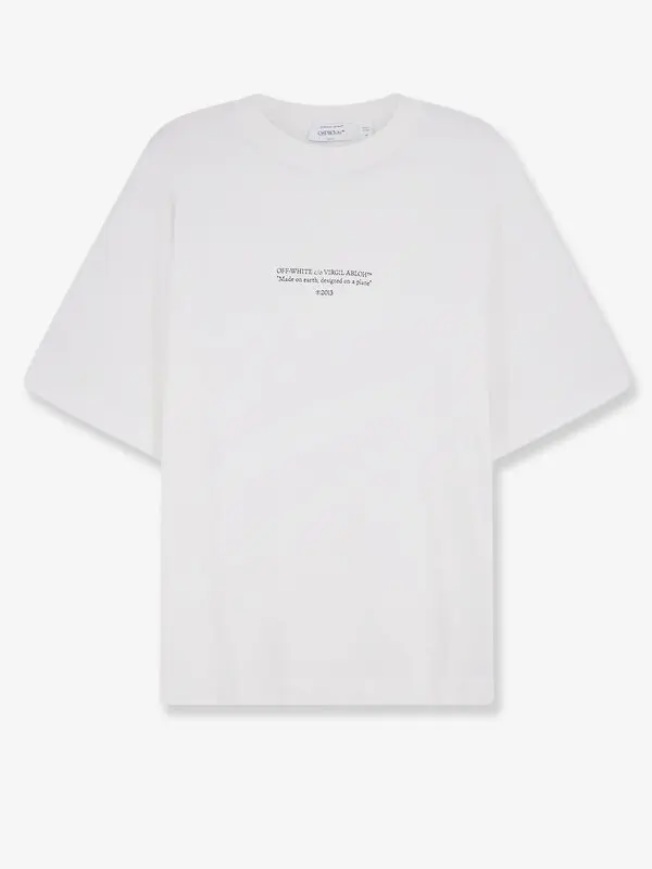 Off-White Statement Cotton Tshirt