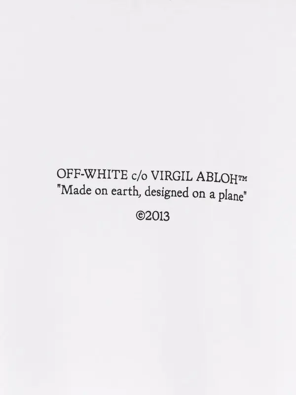 Off-White Statement Cotton Tshirt