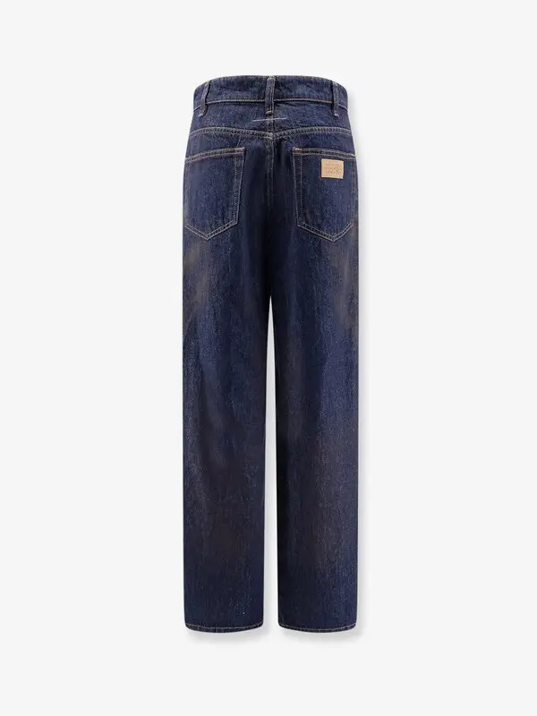 MAISON MARGIELA Denim Jeans With Numeric Signature Tag