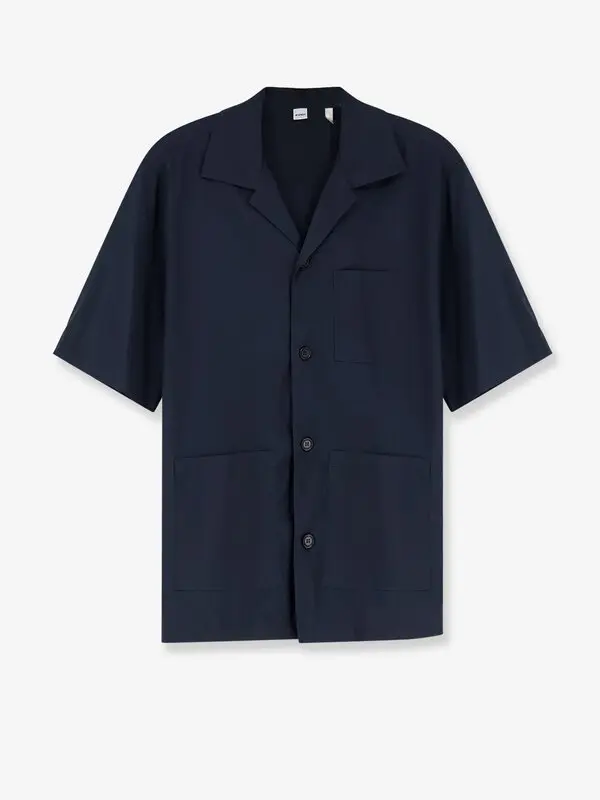 Aspesi Ago Cotton Blend Shirt - Blue