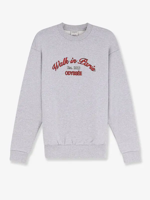 WALK IN PARIS Sweatshirt With Embroidered Logo